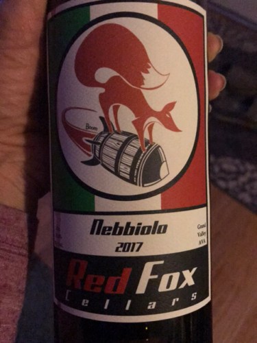 Red Fox Cellars Nebbiolo | Vivino US