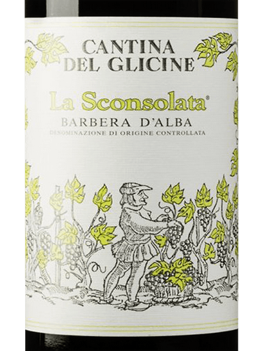 2016 Cantina del Glicine La Sconsolata Barbera d'Alba | Vivino US