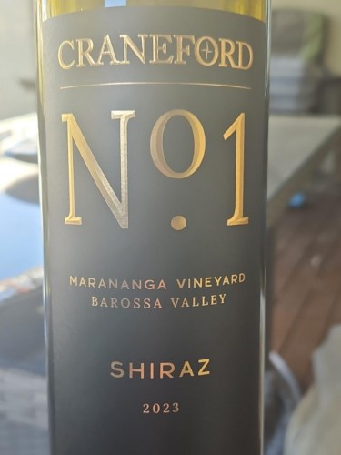 Craneford No.1 Marananga Vineyard Shiraz | Vivino English