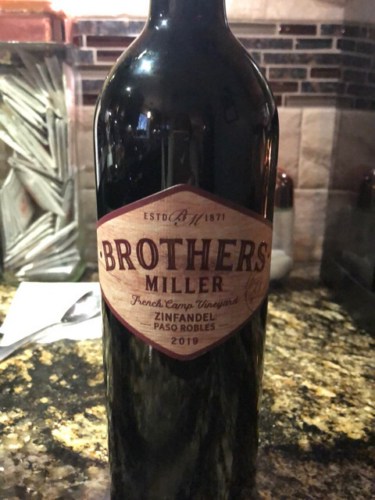 Brothers Miller French Camp Vineyard Zinfandel | Vivino English