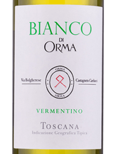 Orma Bianco di Orma Vermentino | Vivino English
