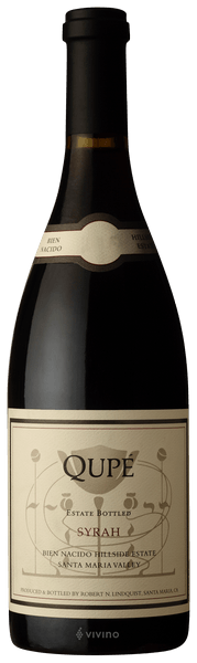 Qupé Syrah Bien Nacido Hillside Estate | Vivino English