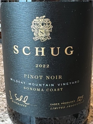 Schug Wildcat Mountain Vineyard Pinot Noir | Vivino US