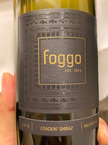 Foggo Crackin Shiraz | Vivino US