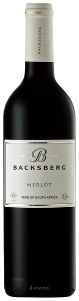 Backsberg Kosher Merlot | Vivino US