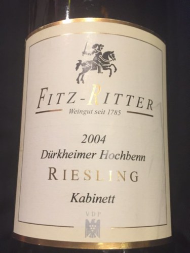 2022 Fitz-Ritter Dürkheimer Hochbenn Riesling Kabinett | Vivino US
