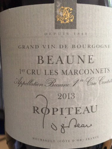 Ropiteau Freres Beaune 1er Cru 'Les Marconnets' | Vivino Canada