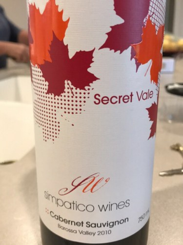 Simpatico Wines Secret Vale Cabernet Sauvignon | Vivino US