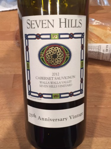 Seven Hills 25th Anniversary Cabernet Sauvignon | Vivino US