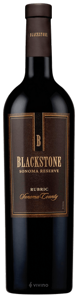 Blackstone Sonoma Reserve Rubric | Vivino US
