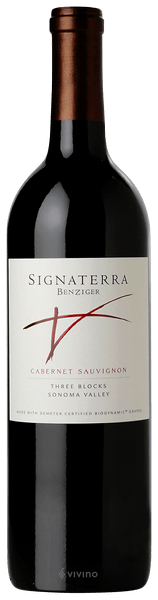 Benziger Signaterra Three Blocks Cabernet Sauvignon | Vivino English