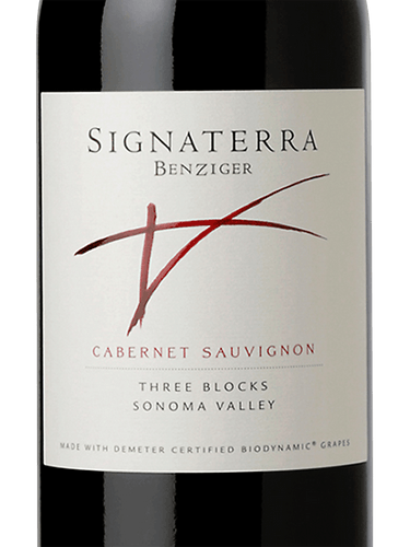 Benziger Signaterra Three Blocks Cabernet Sauvignon | Vivino 日本