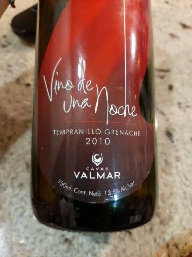 Cavas Valmar Vino de Una Noche Temrpanillo - Grenache | Vivino English