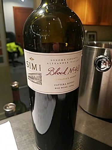 SIMI Winemaker's Select Block No 4D Zattera Rosso | Vivino English