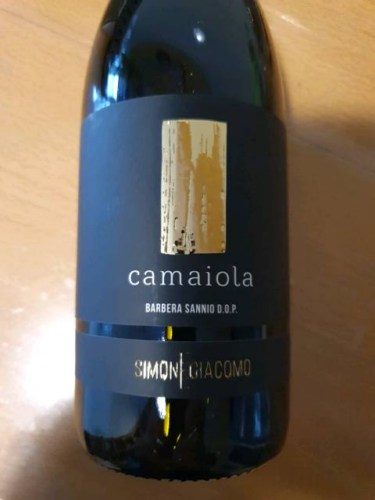 Simone Giacomo Camaiola Barbera Sannio | Vivino US