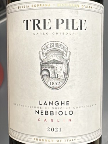Tre Pile Carlin Nebbiolo | Vivino English