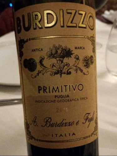 Burdizzo Primitivo | Vivino English