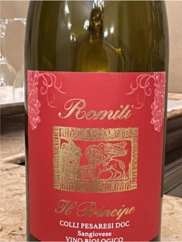 Società Agricola Romiti S.S. Il Principe Colli Pesaresi Sangiovese ...