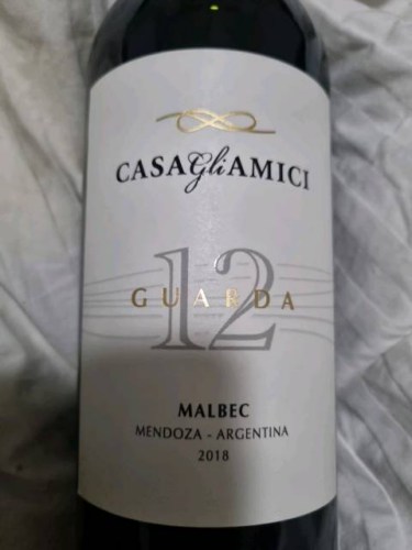 Casa Gli Amici Guarda 12 Malbec | Vivino US