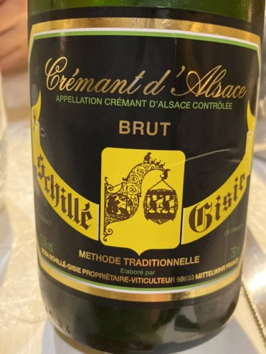 Schille Gisie Crémant d'Alsace Brut | Vivino US