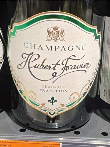 Hubert Favier Tradition Demi-Sec Champagne | Vivino US