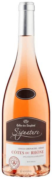 2018 Cellier des Dauphins Signature Grenache - Syrah Rosé | Vivino US