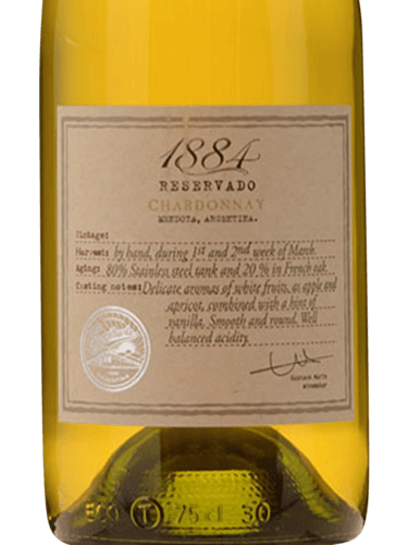 Escorihuela Gascón 1884 Reservado Chardonnay | Vivino US