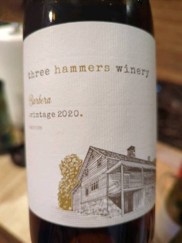 Three Hammers Winery Barbera | Vivino US