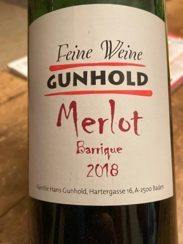 Hans Gunhold Merlot Barrique | Vivino US