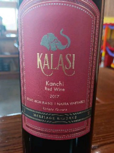 Kalasi Cellars Narra Vineyards Heritage Reserve Kanchi | Vivino US