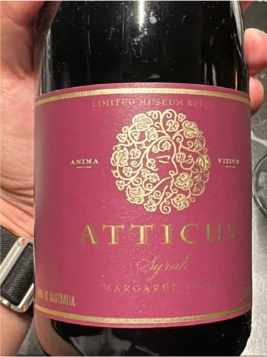 Atticus Limited Release Museum Syrah | Vivino US