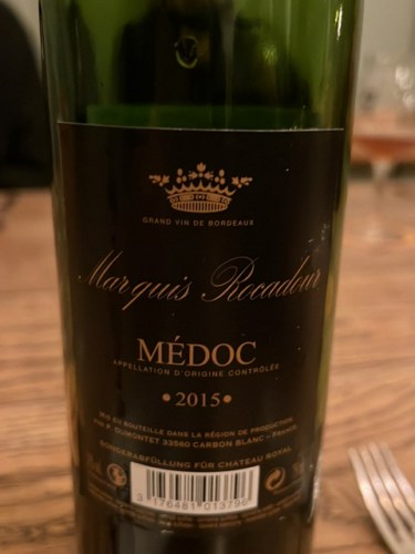 Marquis Rocadour Médoc | Vivino US