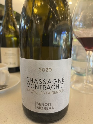 Benoit Moreau Chassagne-Montrachet 1er Cru 'Les Fairendes' Blanc | Vivino
