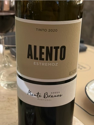 Monte Branco Alento Estremoz Tinto | Vivino English