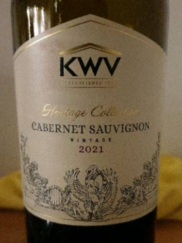 KWV Heritage Collection Cabernet Sauvignon | Vivino US