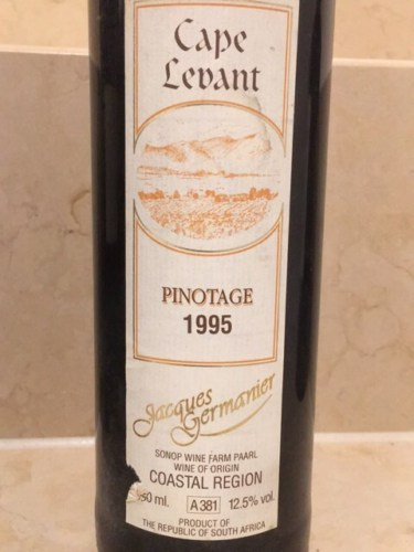 Jacques Germanier Cape Levant Pinotage | Vivino Australia