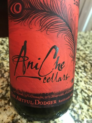 Aniche Cellars The Artful Dodger | Vivino Brasil