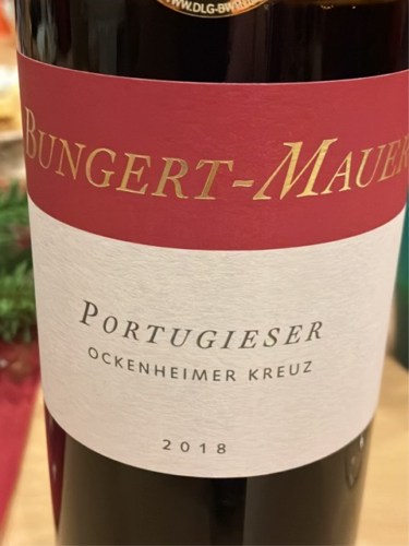 Bungert Mauer Ockenheimer Kreuz Portugieser | Vivino US