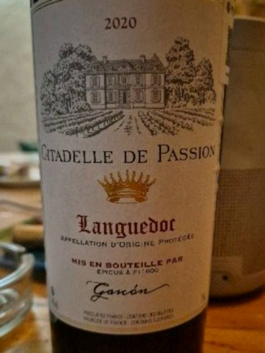Gascón Citadelle de Passion Rouge | Vivino US