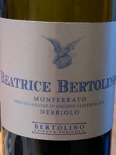 Bertolino Beatrice Bertolino Monferrato Nebbiolo | Vivino US