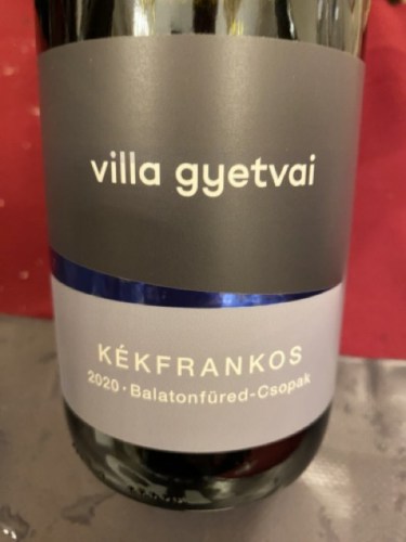 Villa Gyetvai Kékfrankos | Vivino US