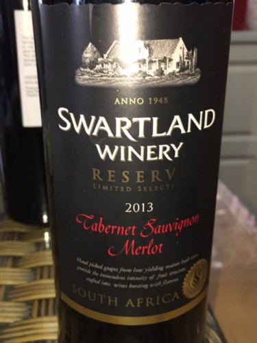 Swartland Winery Reserve Cabernet Sauvignon - Merlot | Vivino United States