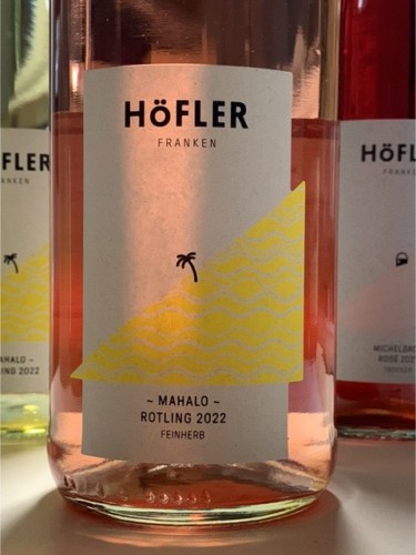 Hofler Mahalo Rotling Feinherb | Vivino US