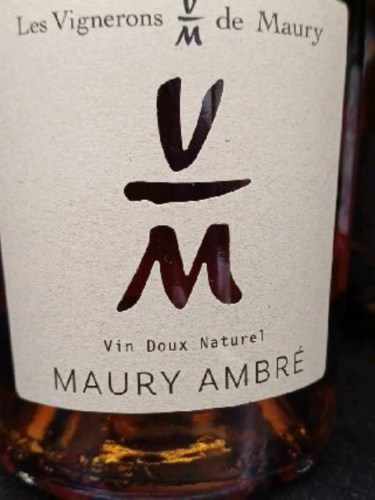 Les Vignerons de Maury Maury Ambré Vin Doux Naturel | Vivino US