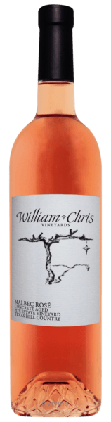 William Chris Vineyards Hye Estate Vineyard Concrete Aged Malbec Rosé ...