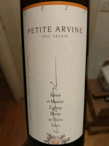 Maurice Zufferey Petite Arvine | Vivino US
