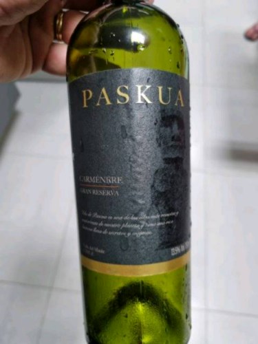 Paskua Grand Reserve Carmenère | Vivino Brasil