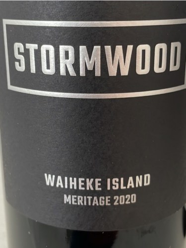 Stormwood Meritage | Vivino US