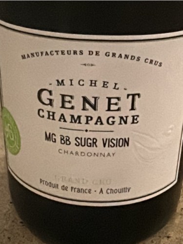 Michel Genet MG BB SUGR Vision Chardonnay Champagne Grand Cru | Vivino US