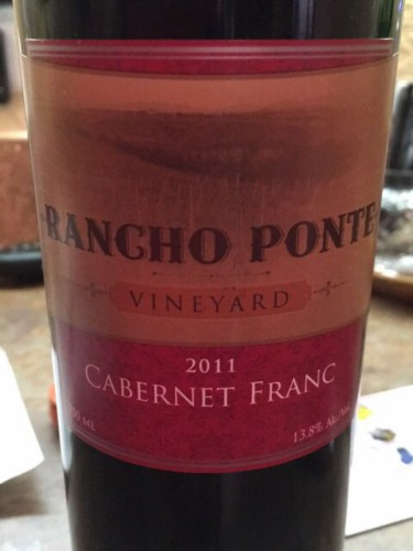 Rancho Ponte Cabernet Franc | Vivino English